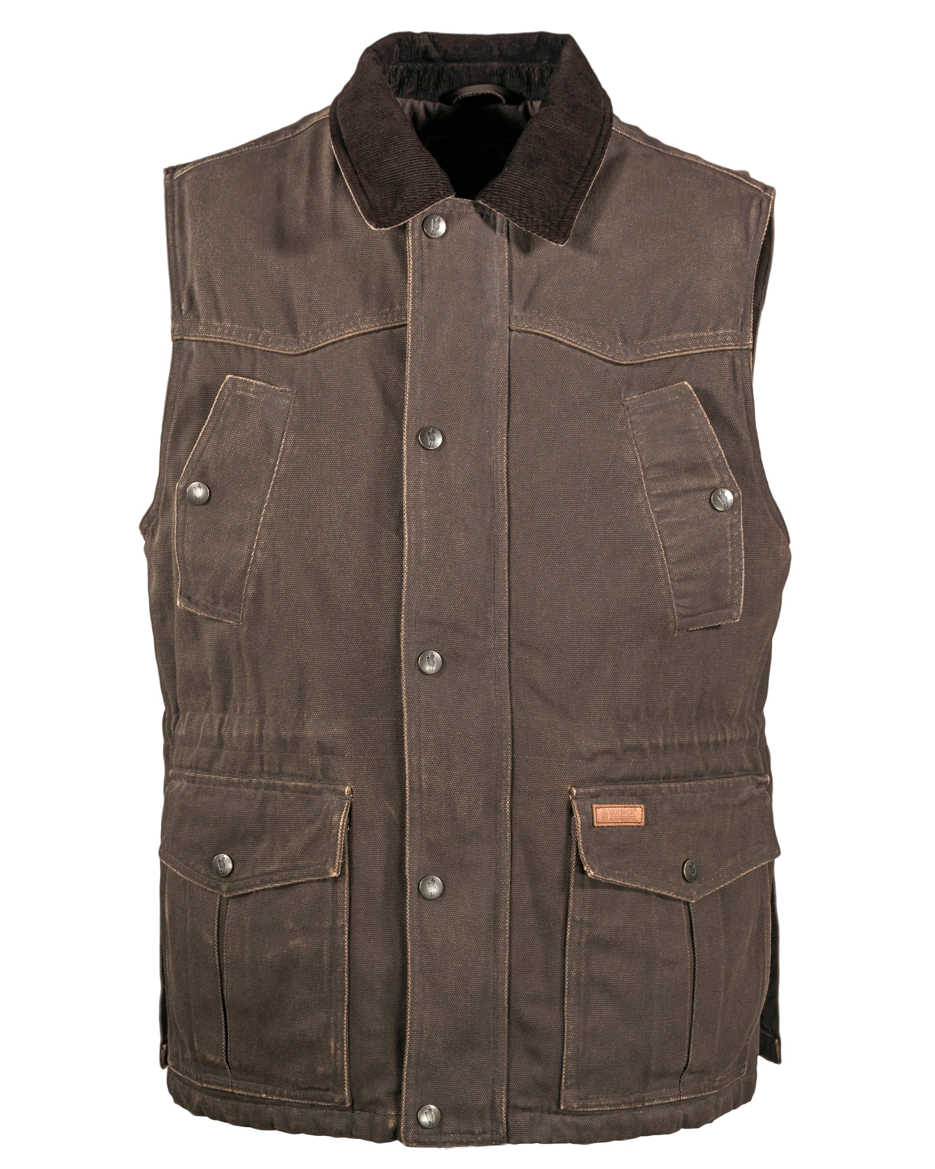 Men's Cattleman Vest | Outback Trading Co (NZ)