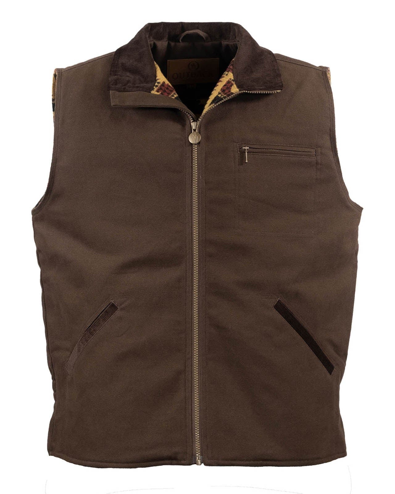 Sawbuck Canvas Vest | Outback Trading Co (NZ)