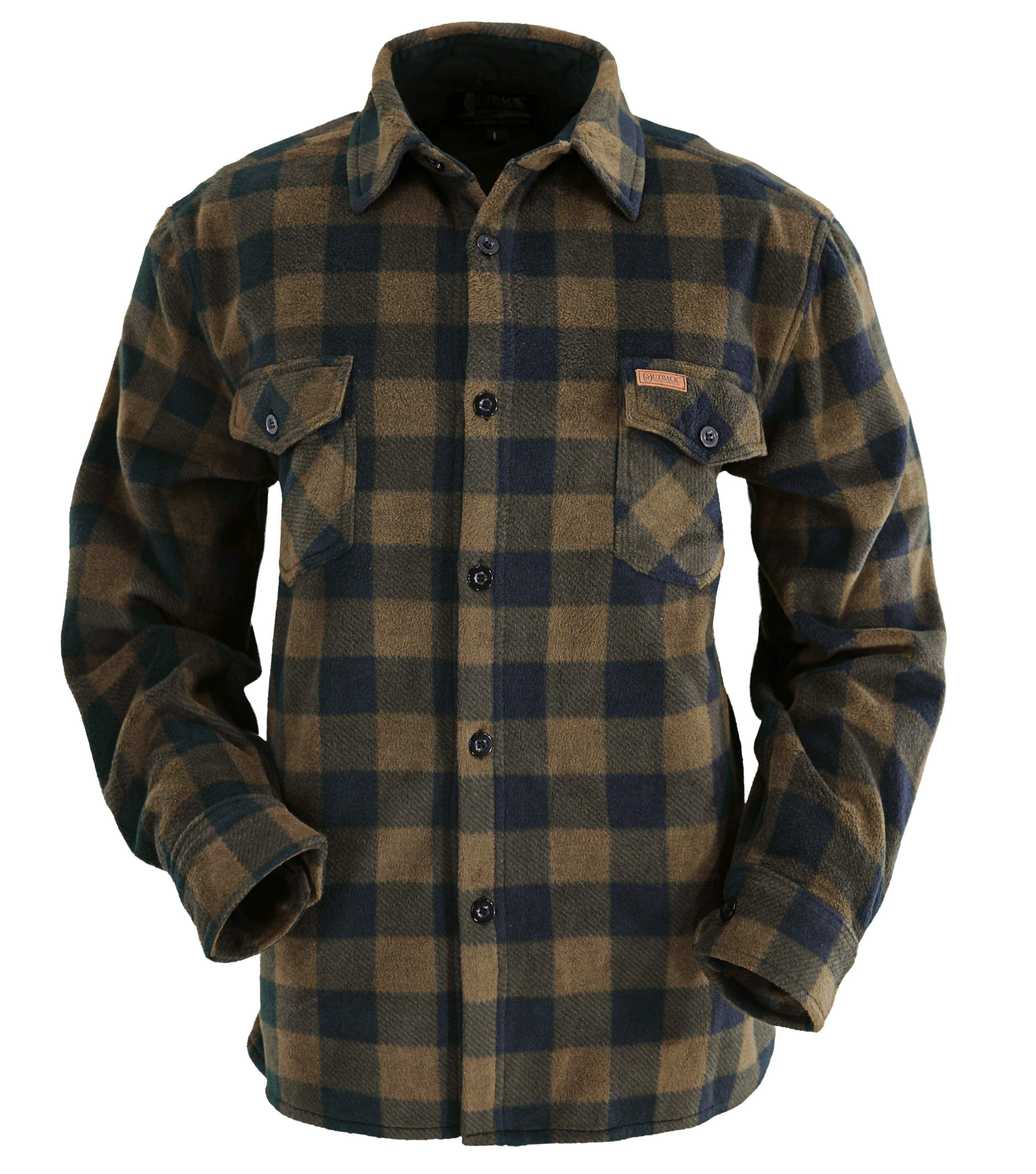 Men's Fleece Shirt | Outback Trading Co (NZ)